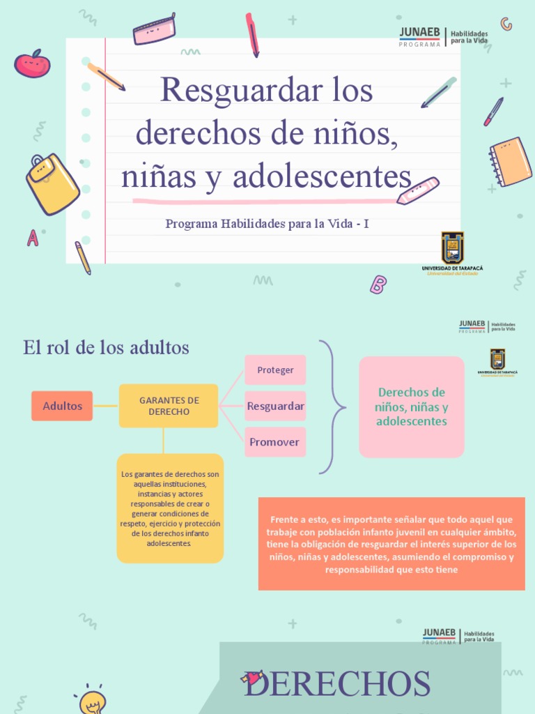Resguardar El Derecho de Los NNA | PDF | Derechos de los niños | Abuso infantil