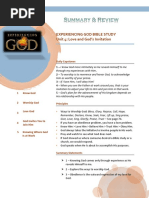 Purpose Driven Life Study Guide | PDF | Jesus | Spiritual Gift