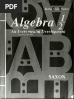 Saxon Math 8 7 Tests | PDF