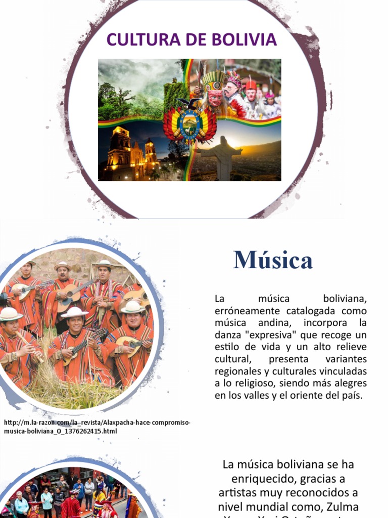 Cultura y Tradiciones de Bolivia | PDF | Bolivia