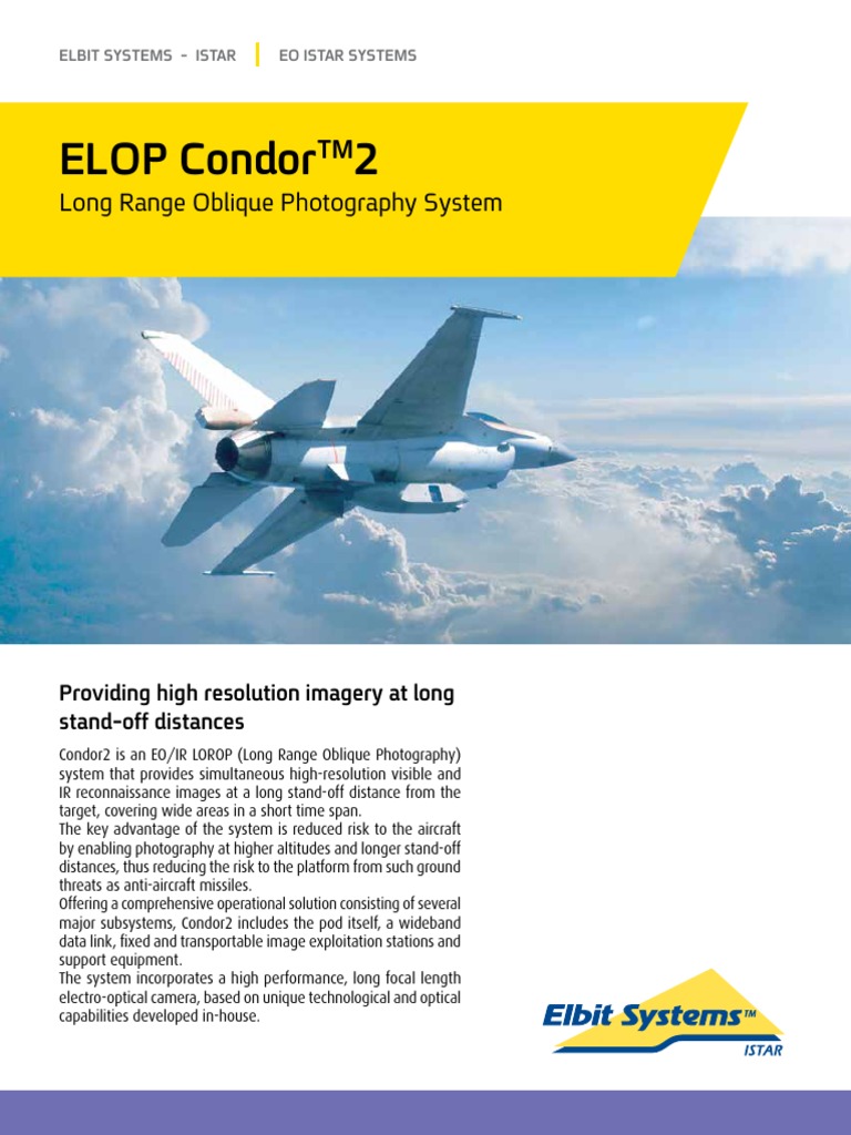 ELOP Condor 2: Long Range Oblique Photography System | Download Free ...