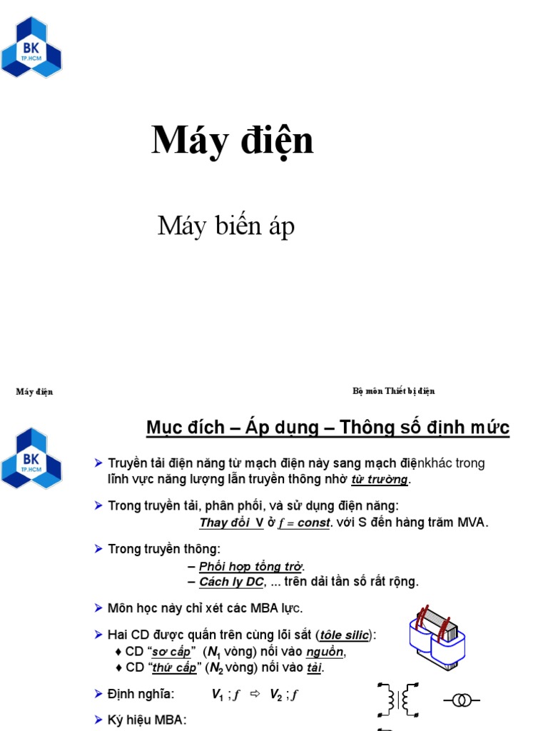 Bai Giang May Dien Chuong 2 | PDF