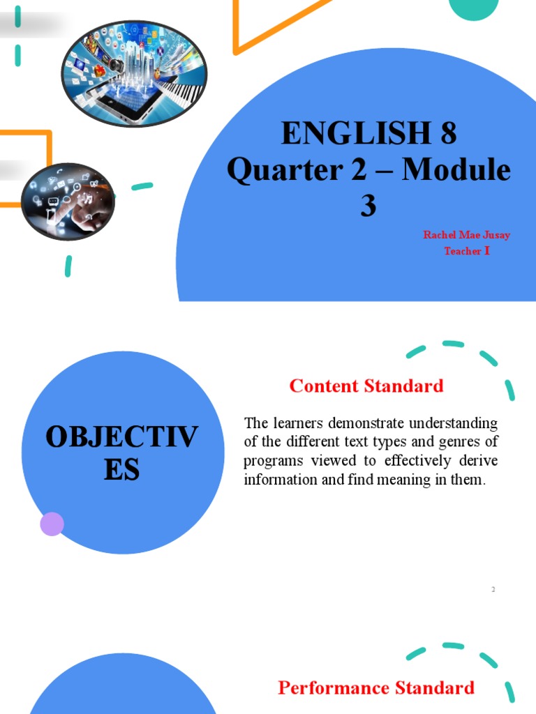 Comparing Multimodal Texts in English 8 | PDF | Learning | Education Theory