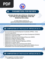 Revised Review and Approval Process of CLUP | PDF