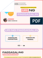 Mga Teknik at Pamamaraan NG Pagsasalin | PDF