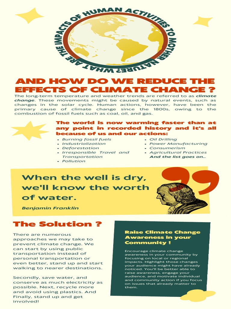 Climate Change Infographic Pdf Climate Change Fossil Fuels