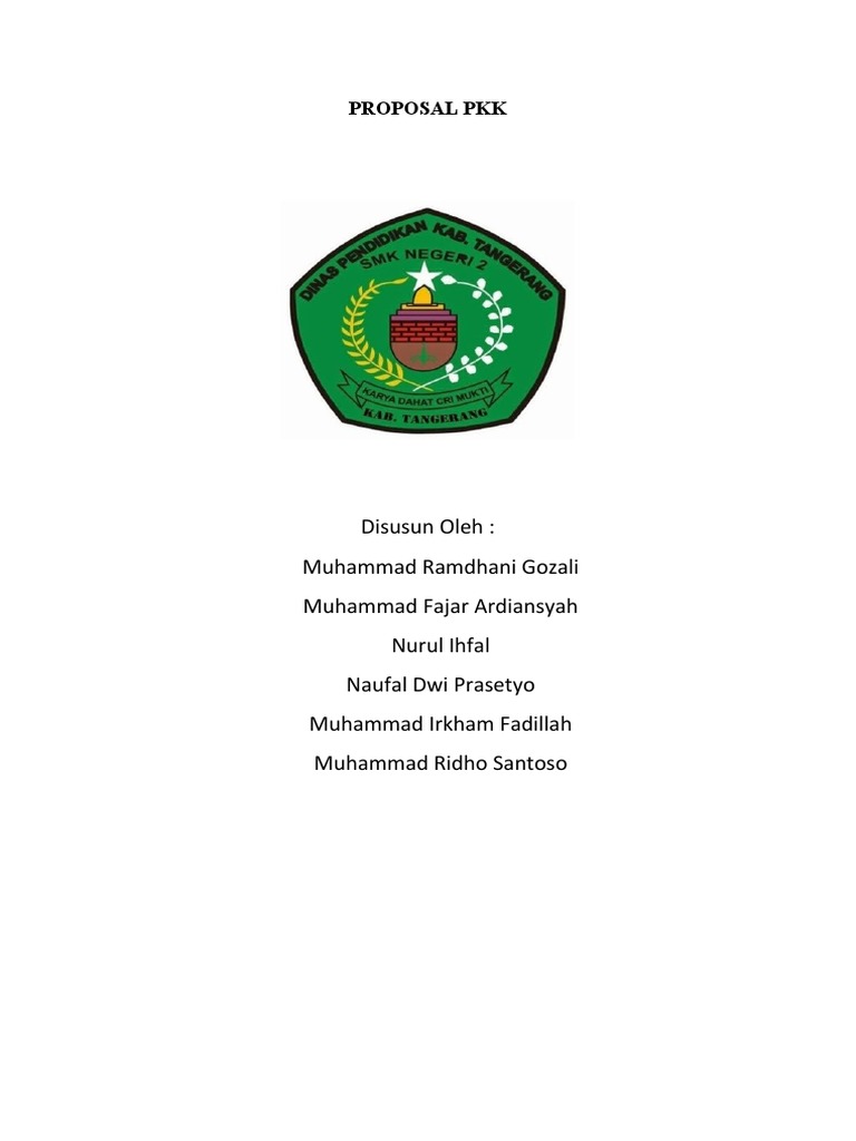 Proposal PKK Part 2 | PDF