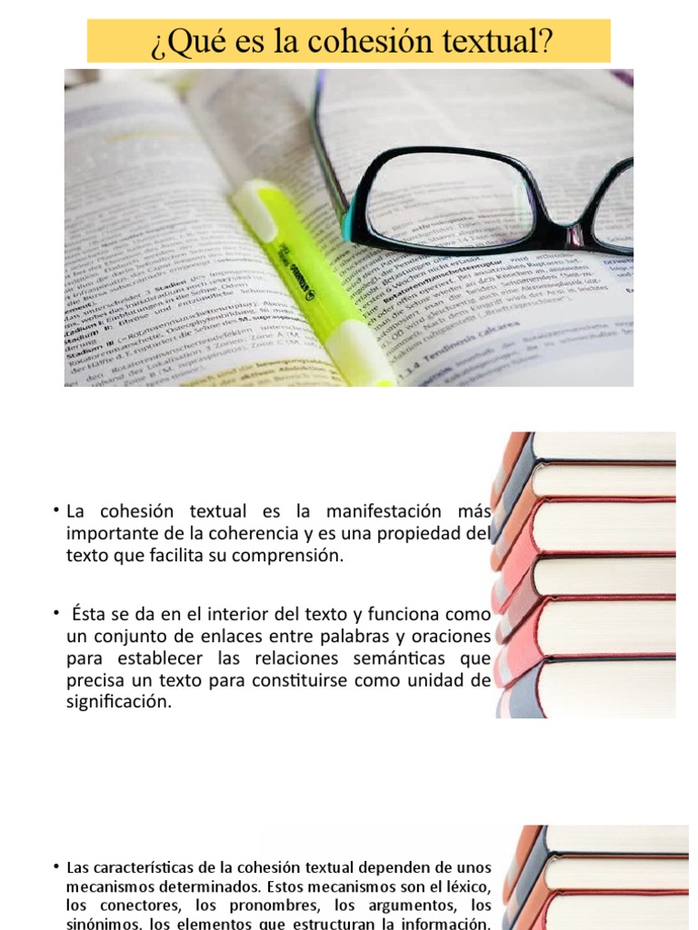 Qué Es La Cohesión Textual | PDF | Palabra | Ciencia cognitiva