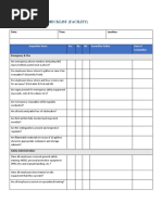 Cherry Picker-Boom Lift HSE Inspection Checklist | PDF | Land Vehicles ...
