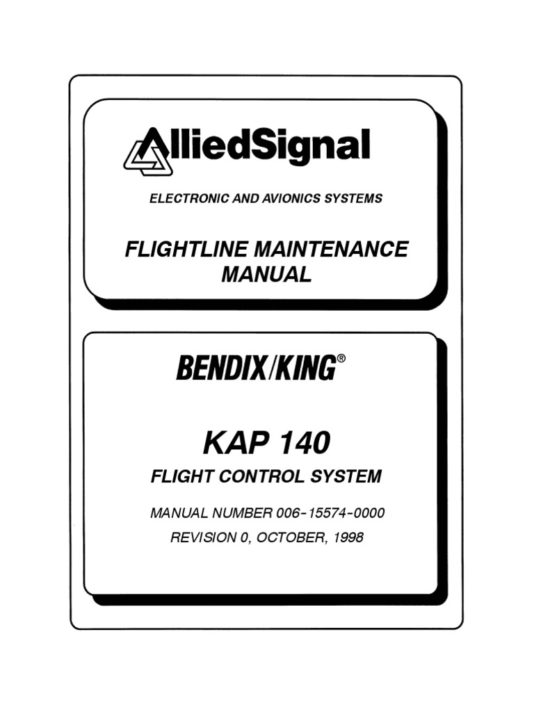 Flightline Maintenance Manual: Flight Control System | PDF | Servomechanism | Aircraft Flight ...