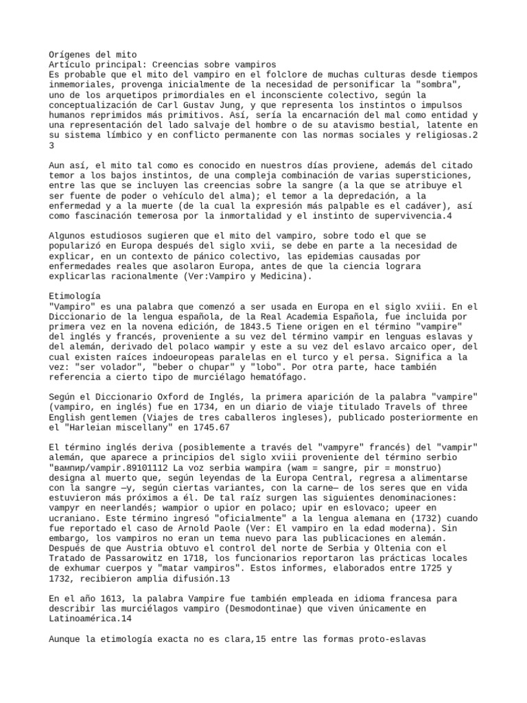 Vamp 1 | PDF | Vampiros