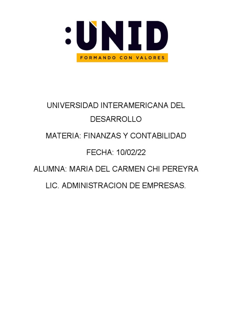 UNID pROYECTO | PDF | Business | Economias