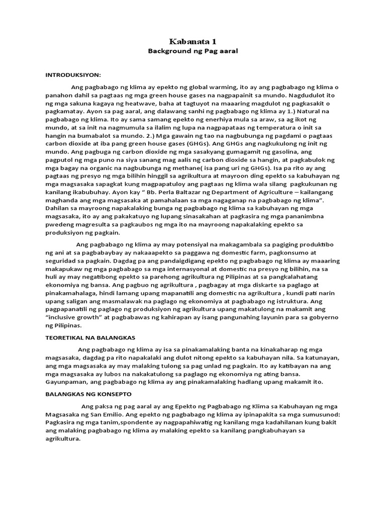 Pagbasa at Pagsulat Kabanata 1 | PDF