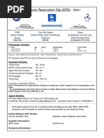 Fake Train Ticket Document | PDF | Identity Document | Ticket (Admission)