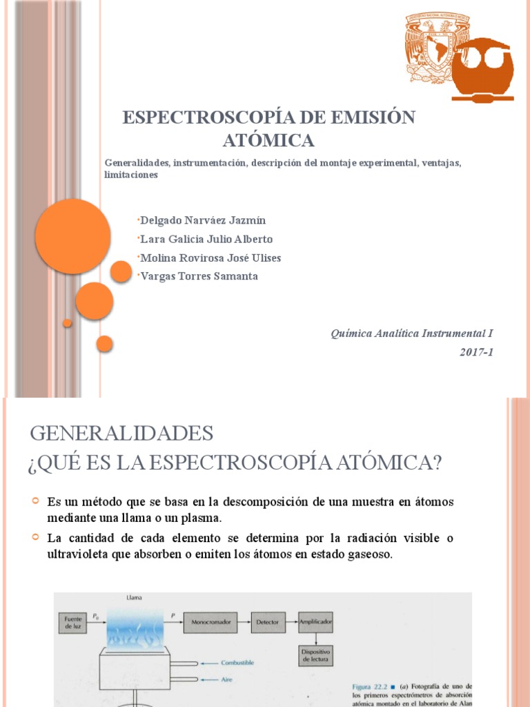 Exposición 9. Emision Atómica | PDF | Espectro de emisión | Espectroscopia