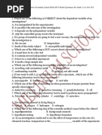 Biology Worksheet Grade 12 Unit 2 | PDF | Virus | Bacteria
