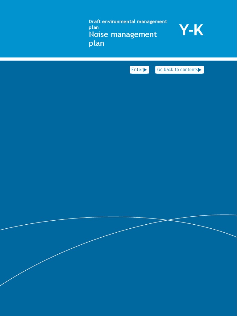 appendix-y-k-noise-management-plan | PDF | Noise | Oil Well