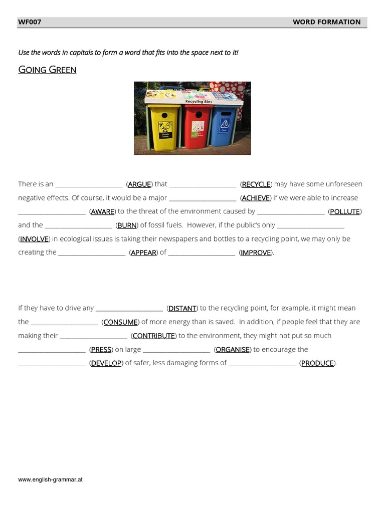 Word Form Exercises - 6 - Homework-6 | PDF | Science & Mathematics | Computers