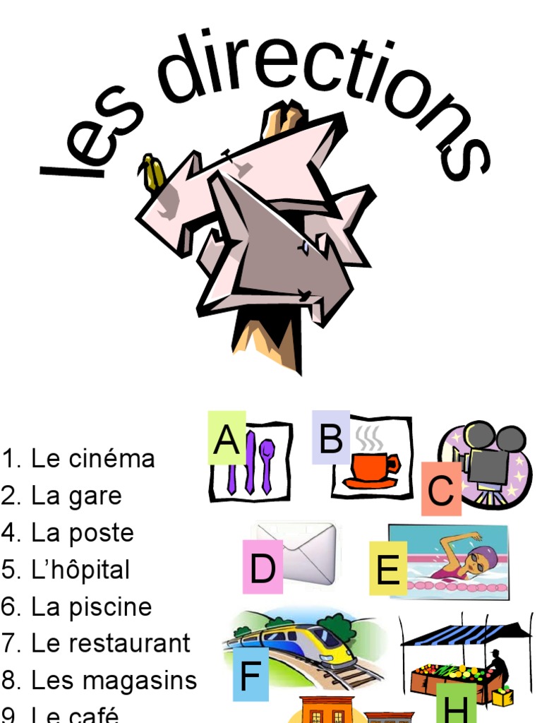 Directions en ville en français | PDF | Échecs | Théorie (échecs)