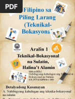 Ang Pagsasaling Teknikal | PDF