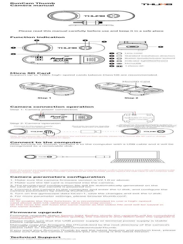 Step 1 Step 2: Standard Installation Direction Lens Cover | PDF ...