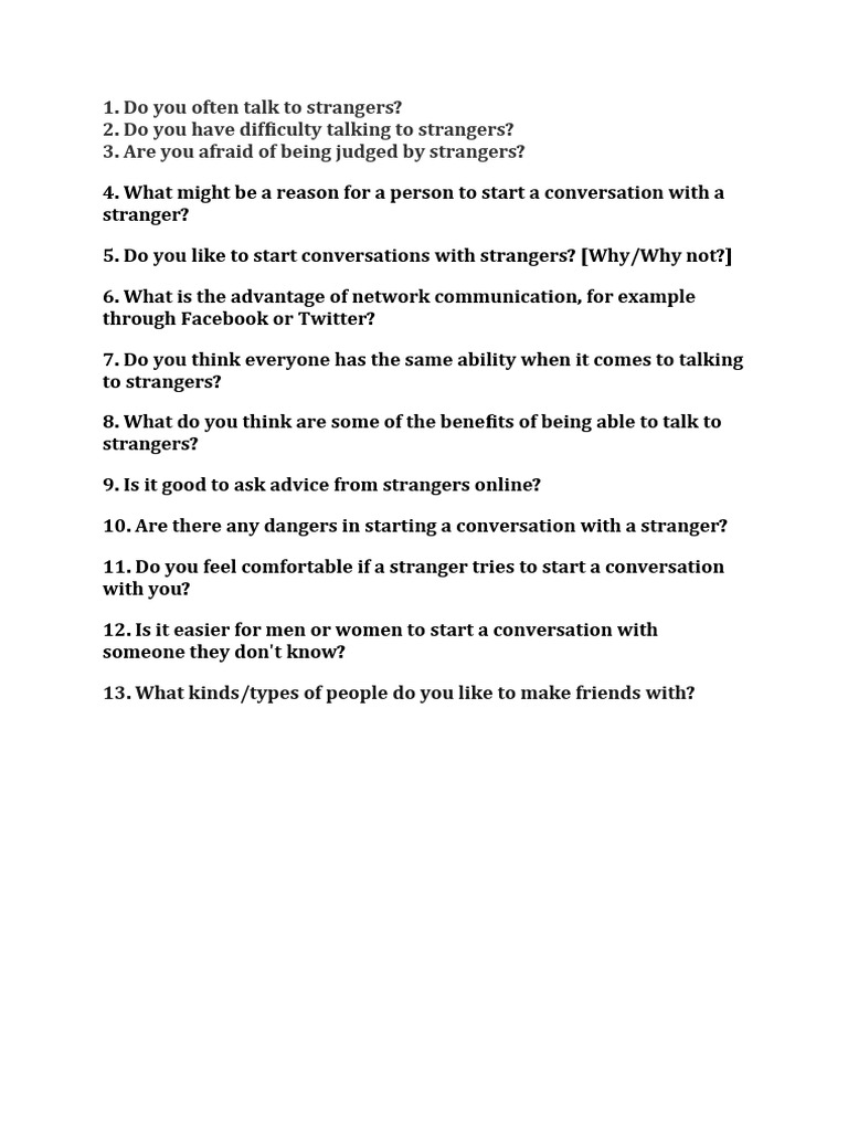 Talking to Strangers: Tips & Insights | PDF