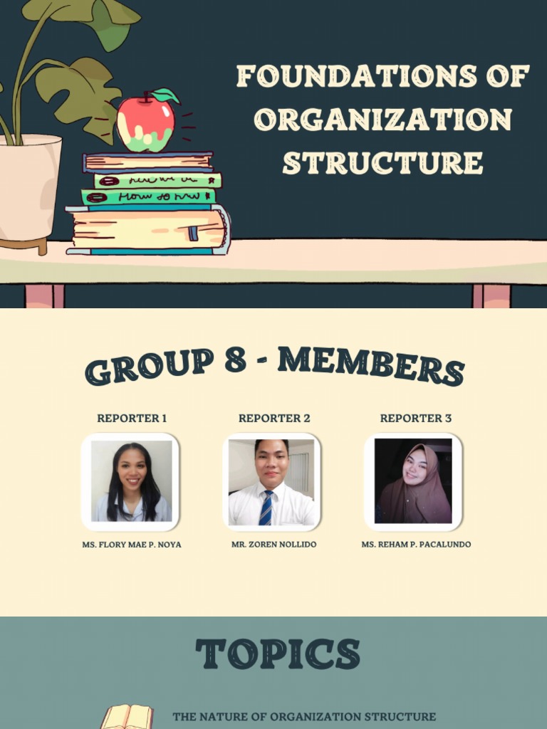 Foundations of Organization Structuree | PDF