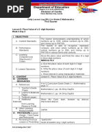 Demo Lesson Plan NUMERACY GRADE 2 | PDF | Lesson Plan | Teaching