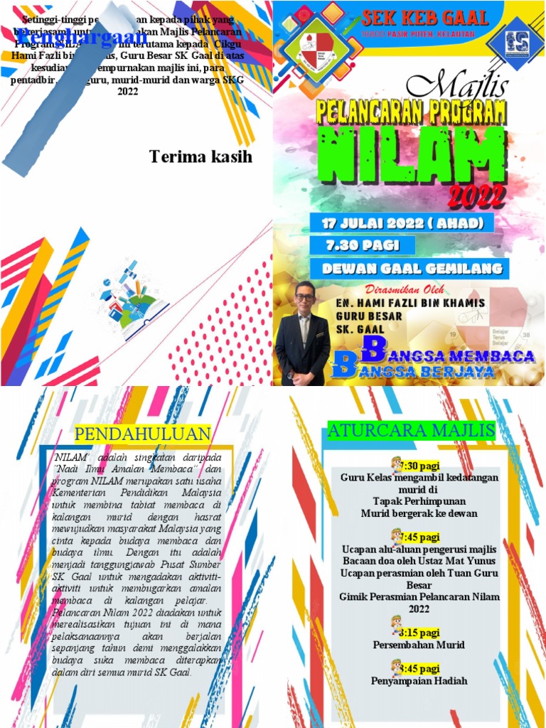 Buku Program Nilam | PDF