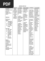 Anemia Nursing Care Plan | PDF | Red Blood Cell | Anemia
