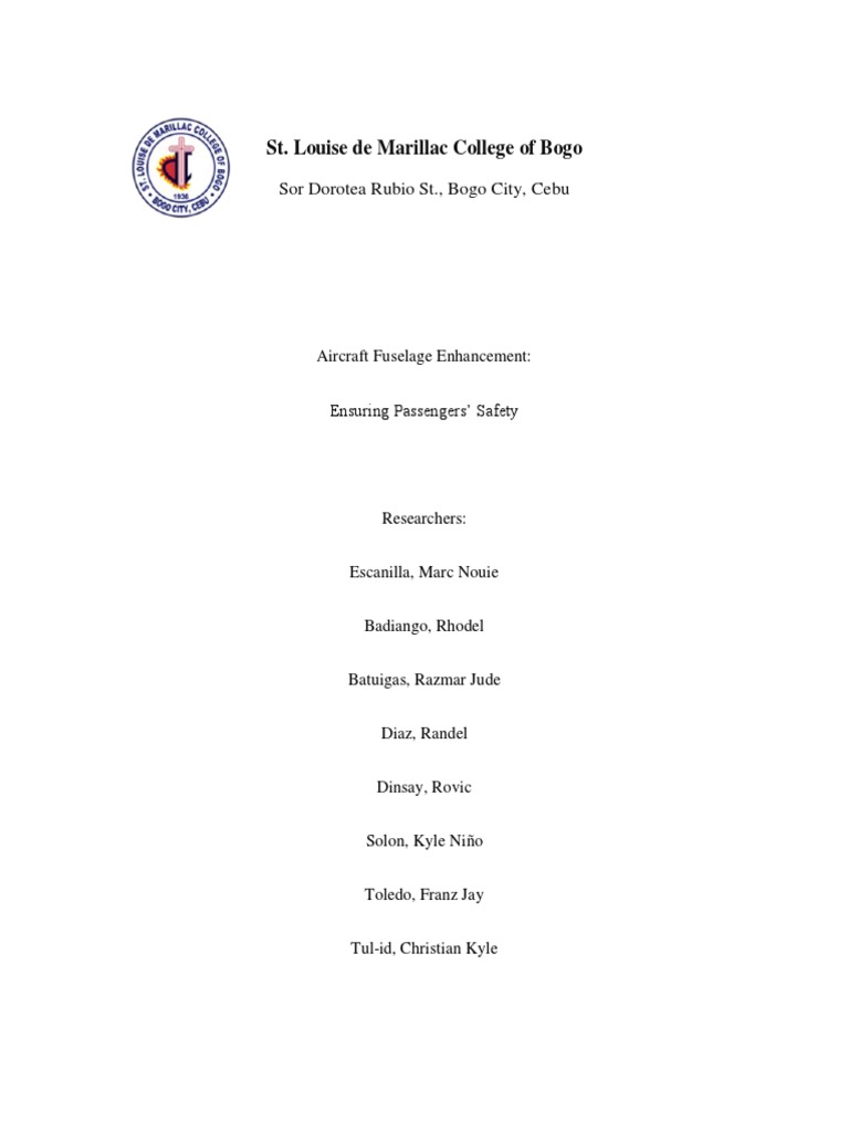 Aircraft Fuselage Safety Enhancements | PDF | Aviation Accidents And ...