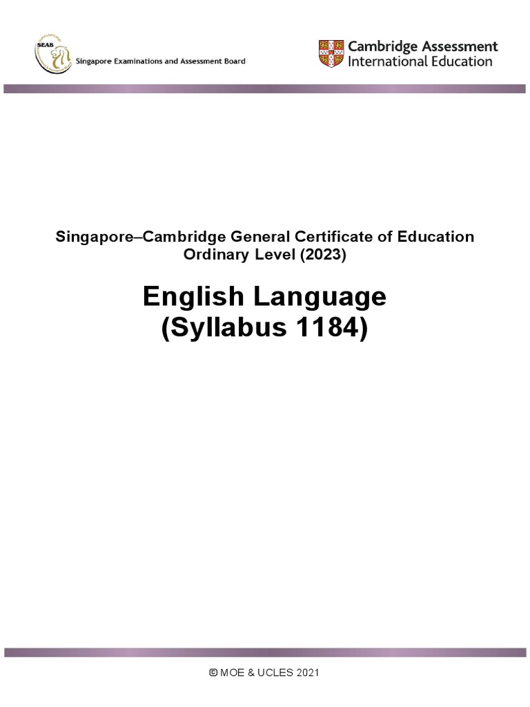 1184 English Language | PDF | Fluency | English Language