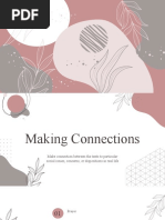 ENGLISH 9 LESSON1 Making Connections | PDF