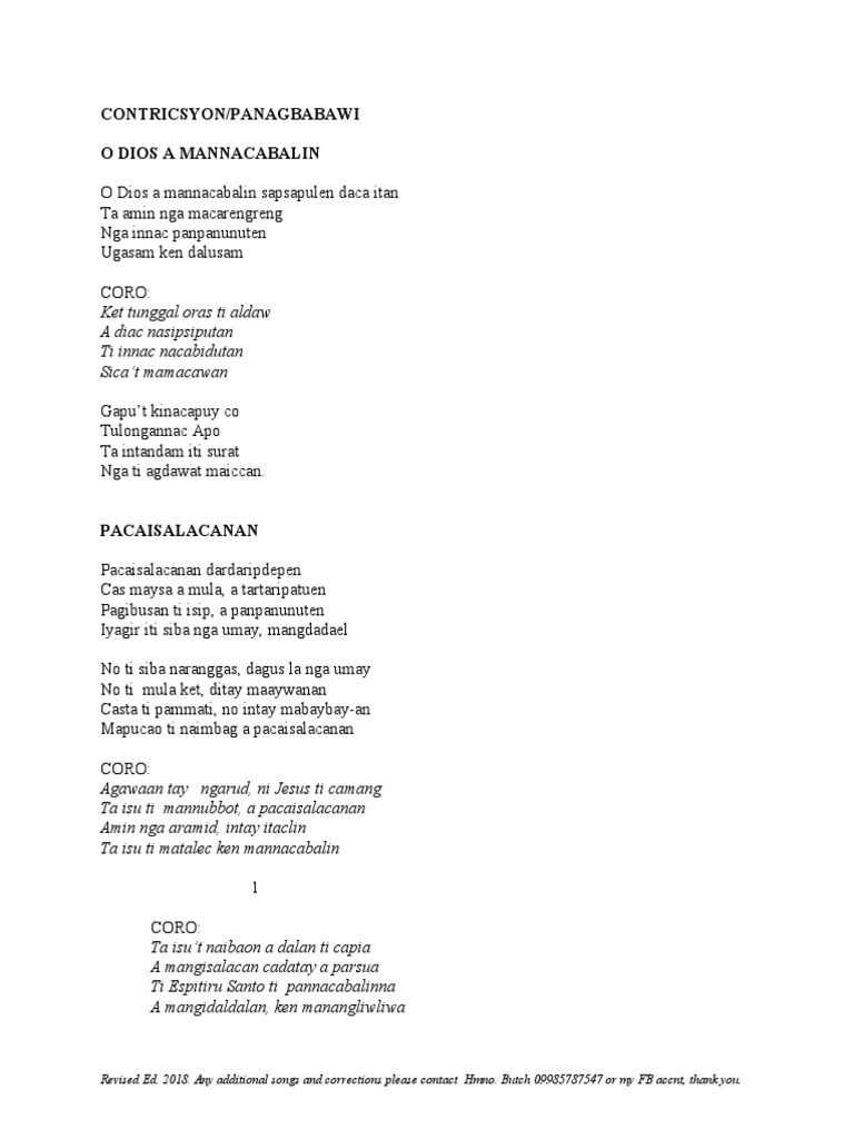 Uecfi Hymns | PDF