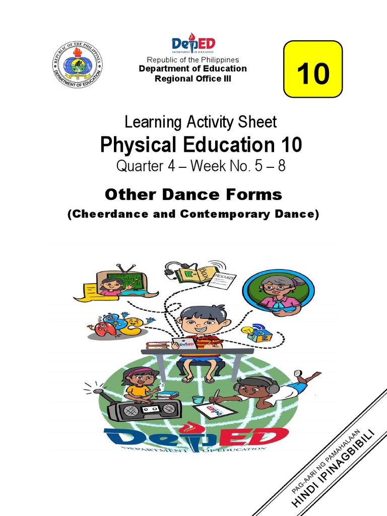 4TH Quarter Grade 10 Pe Learning Activity Sheets Week 5 - 8 | PDF