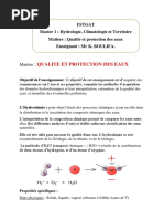 Balance ionique de l'eau en meq/L et °F | PDF | Ion | Éléments chimiques