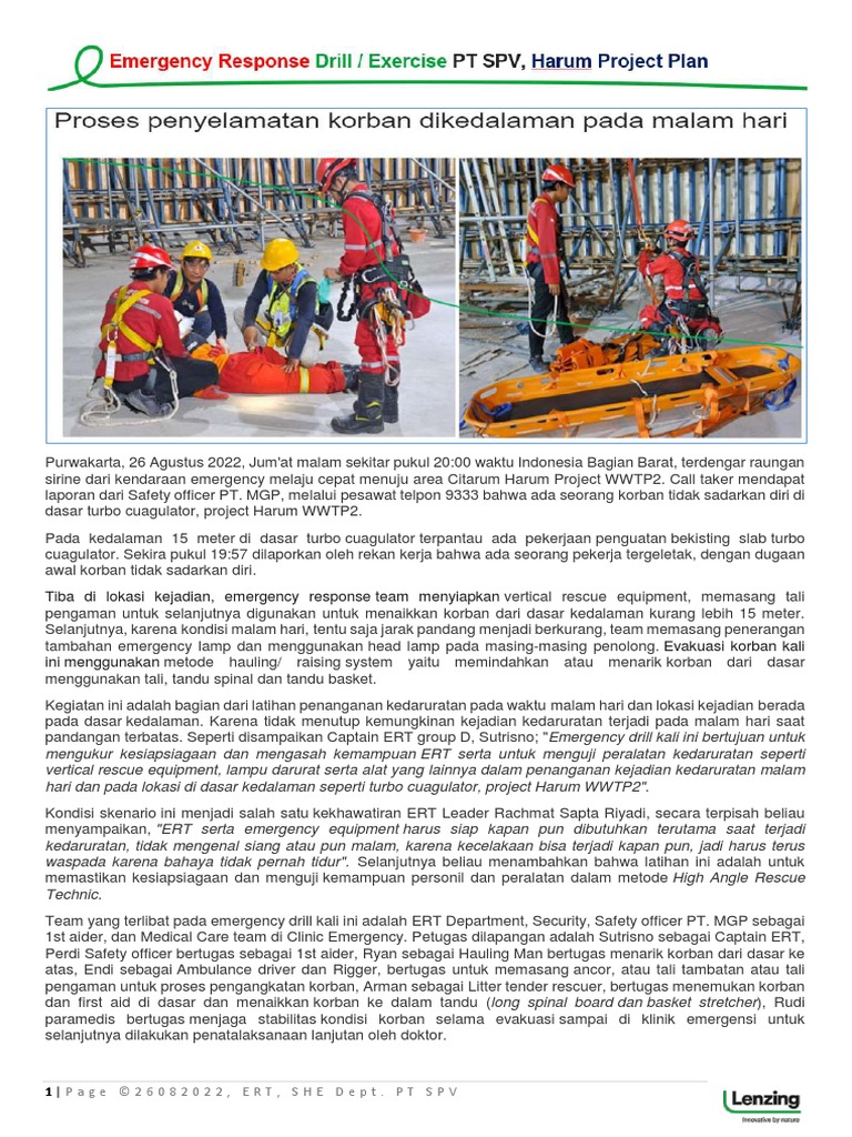 Safety Moment - Agsutus2022 - PT SPV | PDF