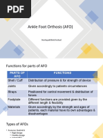 Synonyms: Floor (Ground) Reaction AFO | PDF | Anatomical Terms Of ...
