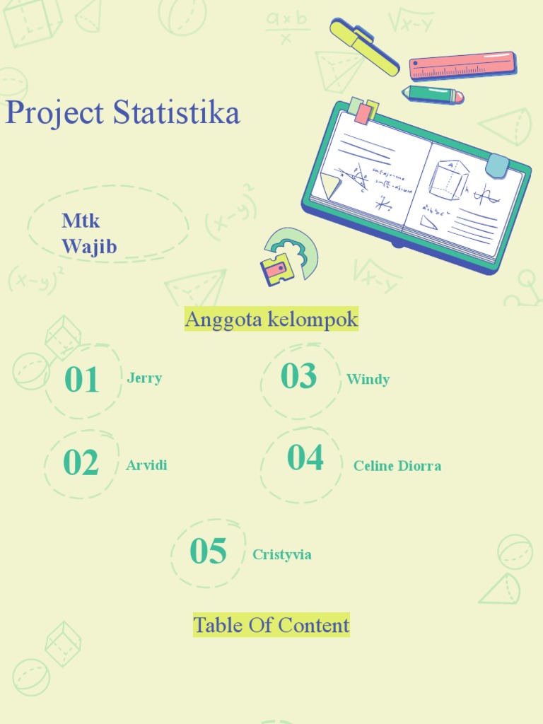 MTK Wajib Kel. 1 Survei Tinggi Badan | PDF | Metode & Bahan Ajar