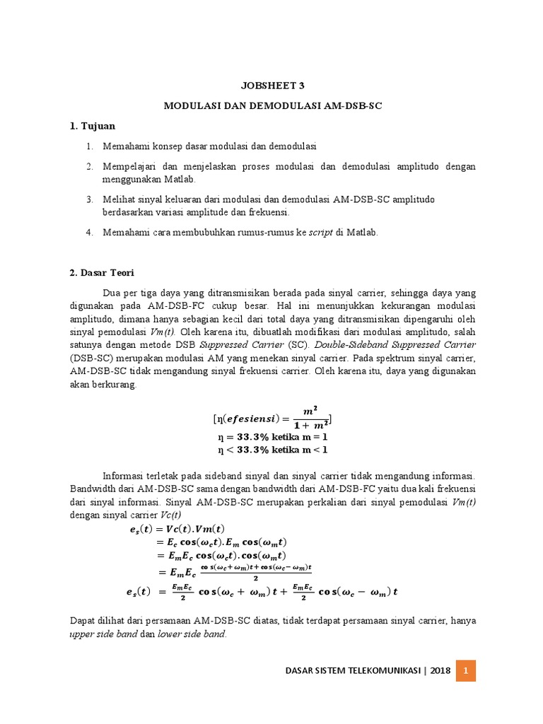 Jobsheet 3 Am-Dsb-Sc | PDF