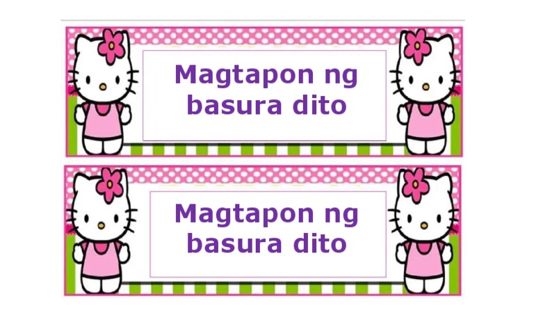 Di Nabubulok - Nabubulok Signage | PDF