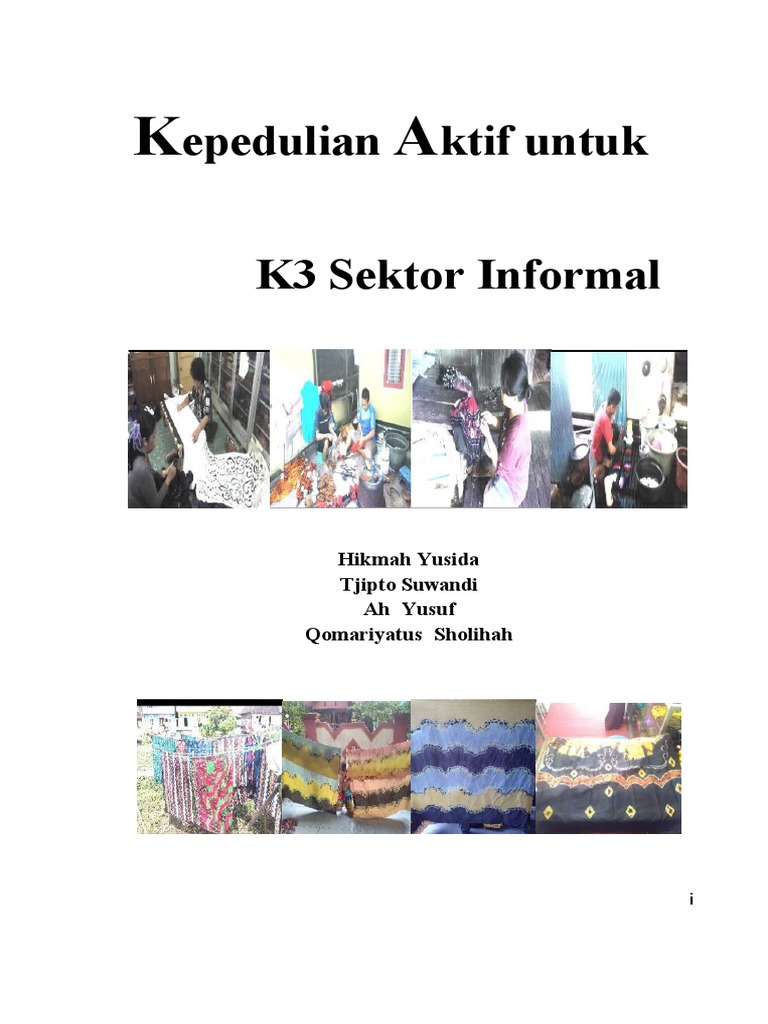 Kepedulian Aktif Untuk K3 Sektor Informal | PDF