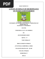 SHG Group Project Report PDF | PDF | Microfinance | Microcredit