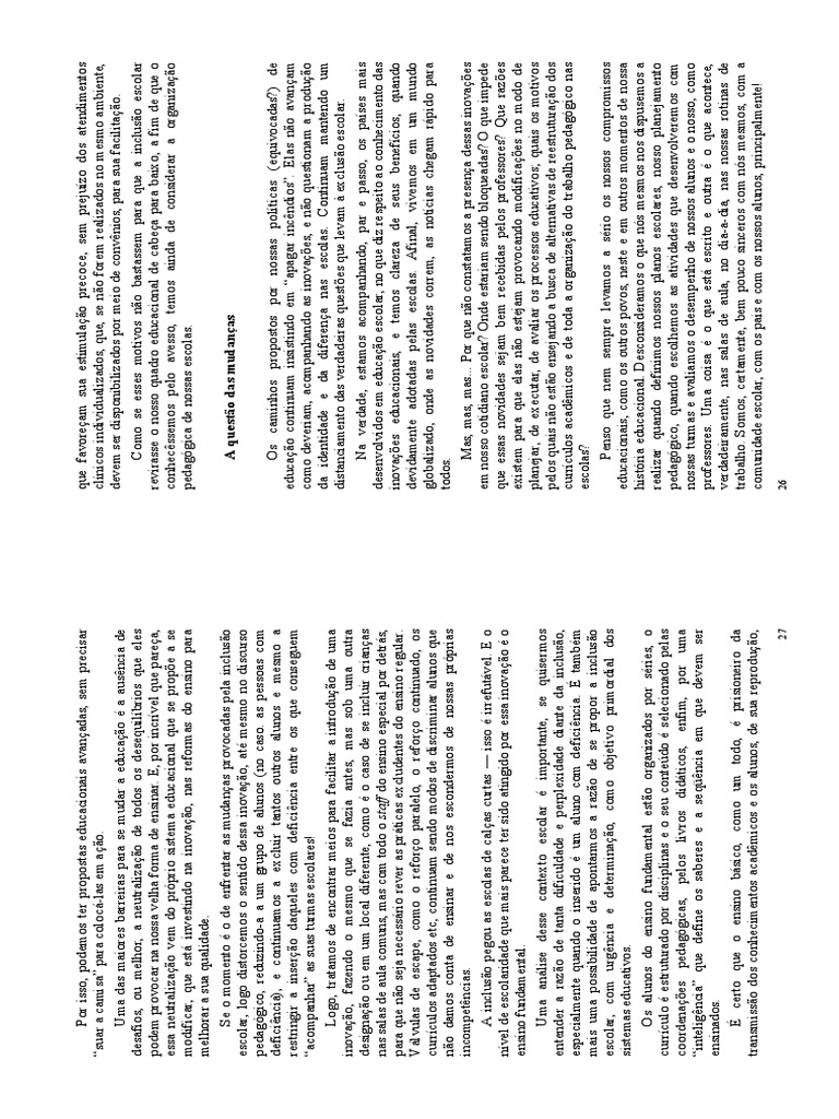 Atividade - Aula 4 (1) | PDF | Aprendizado | Pedagogia