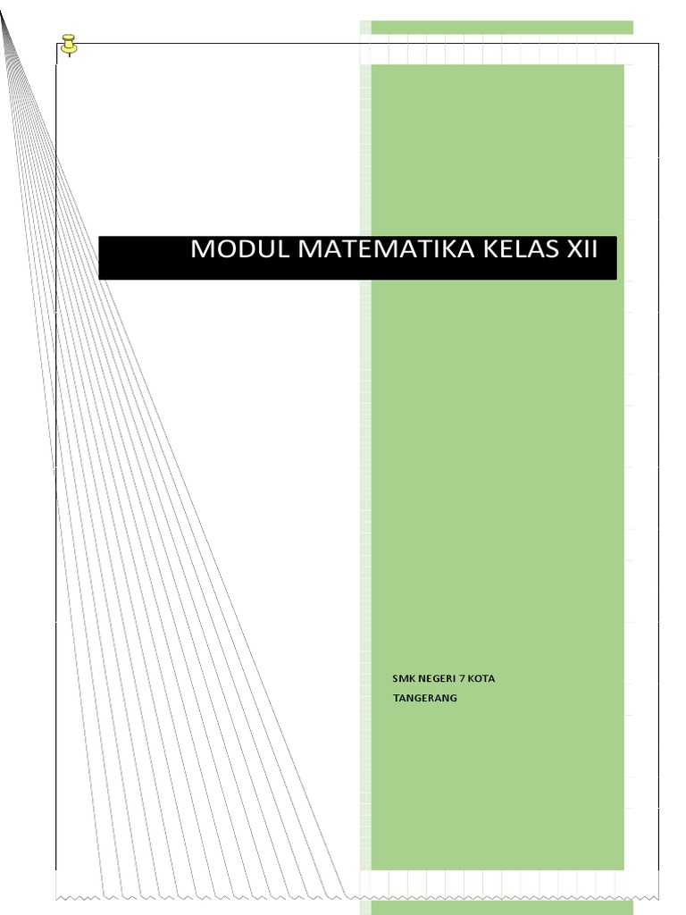 INTEGRAL Modul Matematika Kelas Xii | PDF | Metode & Bahan Ajar