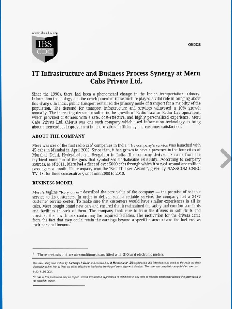 Meru Case Study | PDF