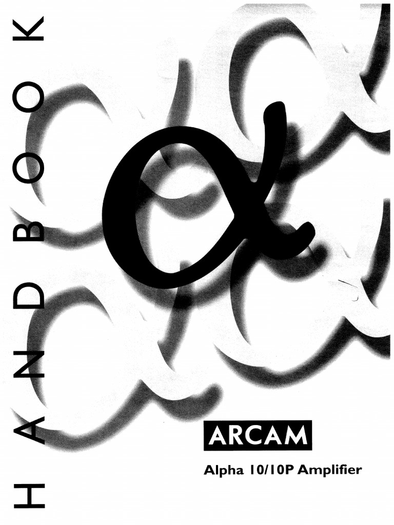 Arcam ALPHA 10P Owners Manual | PDF