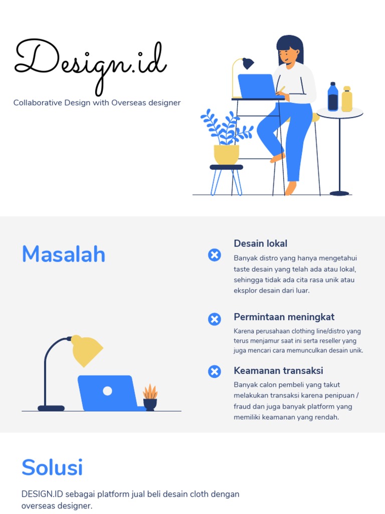 Pitch Deck Design - Id | PDF | Bisnis | Seni