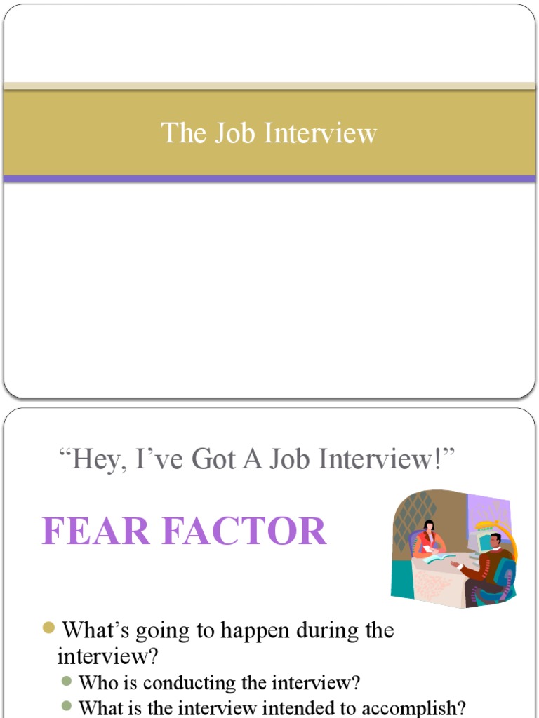 Job Interview1 | PDF | Job Interview | Interview