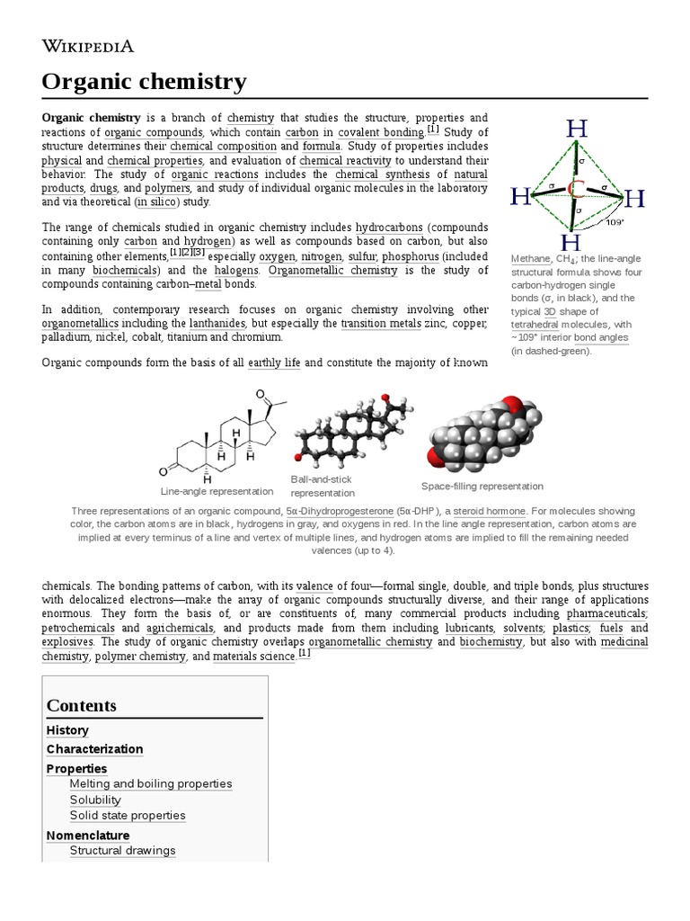 Organic Chemistry | PDF | Chemistry | Organic Chemistry Organic Chemistry | PDF | Chemistry | Organic Chemistry